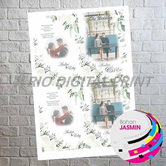 Jasmin A3+ 32x48cm Laser Color | Rio Digital Printing Palu