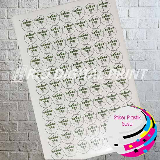 Sticker Vinyl Putih Susu Glosy A3+ 32x48cm Laser Color/BW | Rio Digital ...