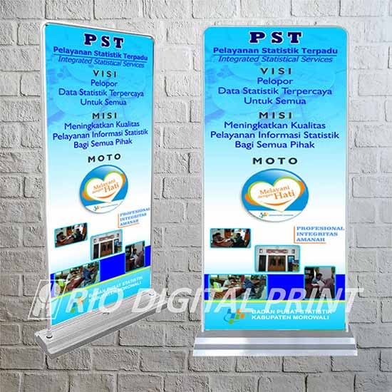 Door Banner Flexi China Vinil 280 gsm 80x180cm | Rio Digital Printing Palu