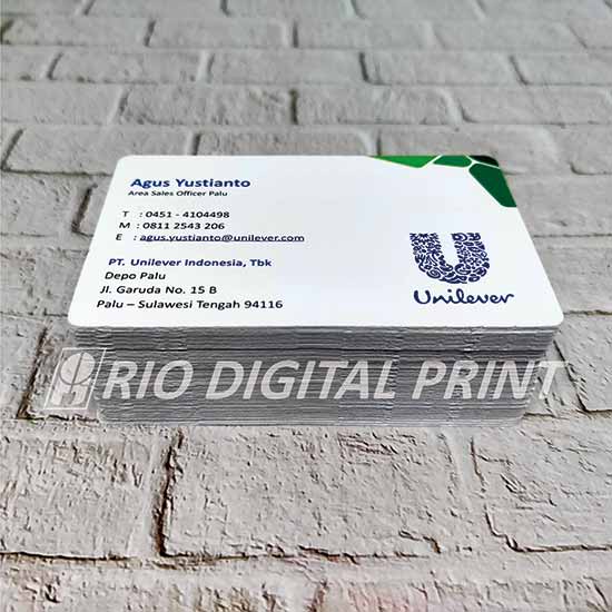 Kartu Nama Art Paper 210/260 gsm Plong (86x54cm) | Rio Digital Printing ...