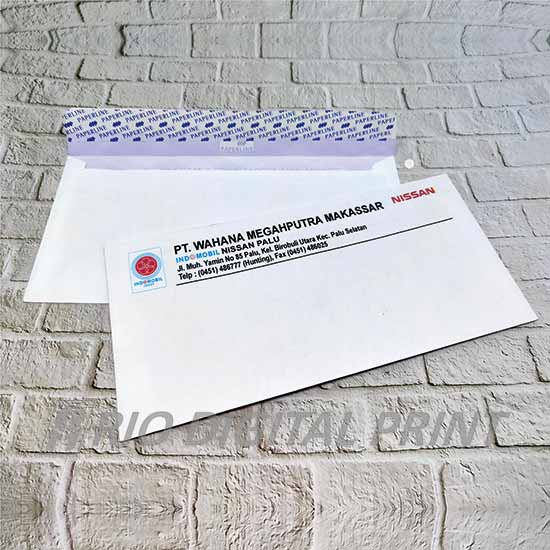 Amplop Lem Uk. 11x23 cm | Rio Digital Printing Palu