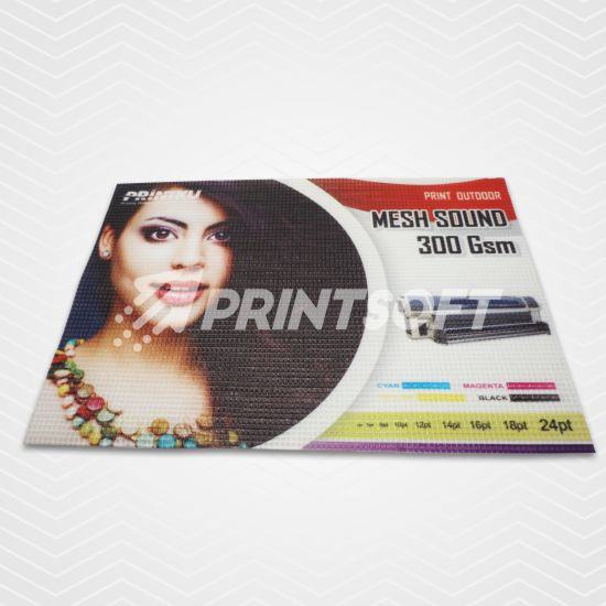 Mesh Sound 300 Gsm | Rio Digital Printing Palu