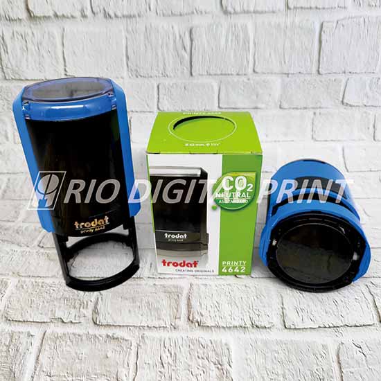 Stempel Trodat 4642 Bulat uk. diameter 42mm | Rio Digital Printing Palu